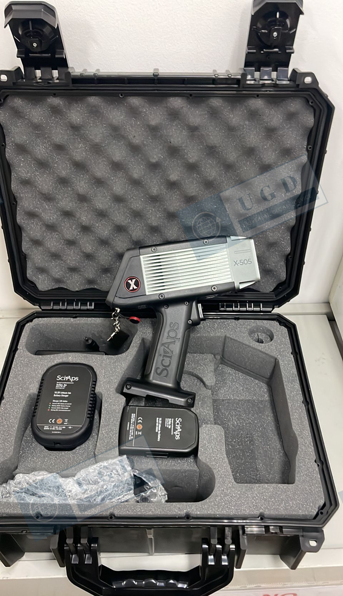 Used Sciaps X-505 Handheld Xrf Analyzer – Amita Gedganda Technology